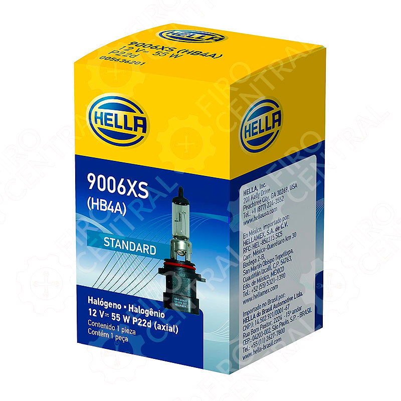 FOCO H9006 55W BASE RECTA HELLA 12V – Firo Central