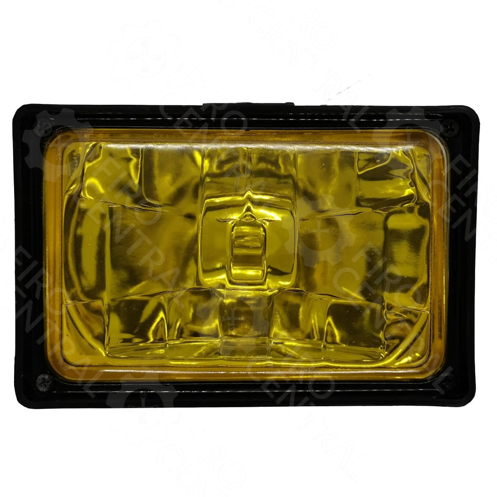 FARO KIT RECTANGULAR 6"X4" 12V 55W FOCO H3 HALOGENO AMBAR – Firo Central